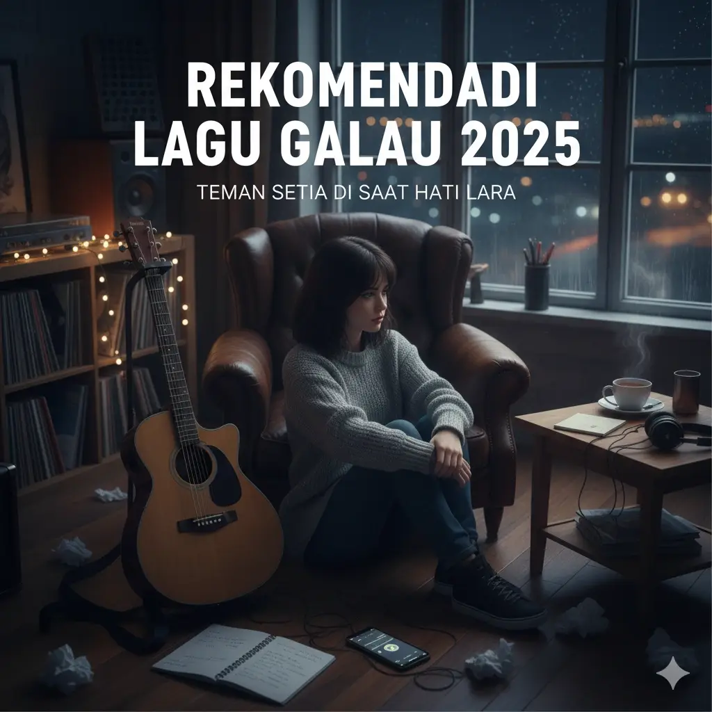 Lagu Galau 2025 Terbaru! Nomor 4 Paling Sering Bikin Baper